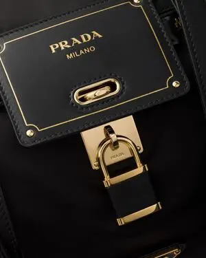 Prada Large Luggage With Triangle Logo