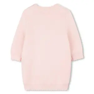 Chloé Logo Embroidered Knitted Dress
