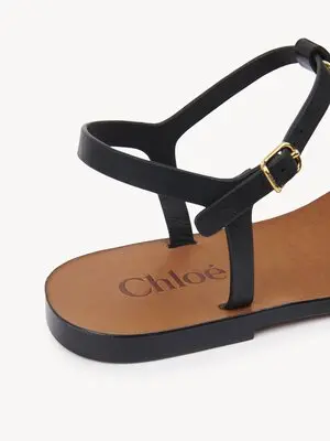 Chloé Charms Buckled Ankle Strap Sandals