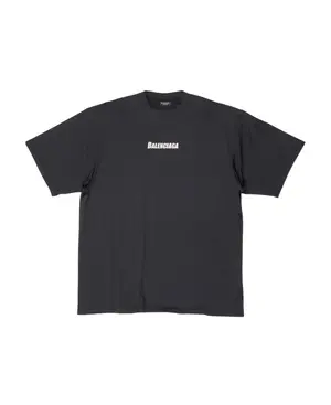 Balenciaga T-shirt Swim Da Uomo In Nero - Black
