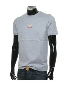 PAUL  SHARK Logo Printed T-shirt With Round Neck