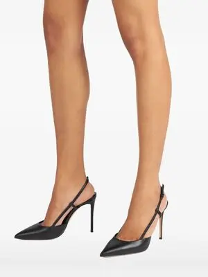 Casadei Lace-up Pointed-toe High Heels