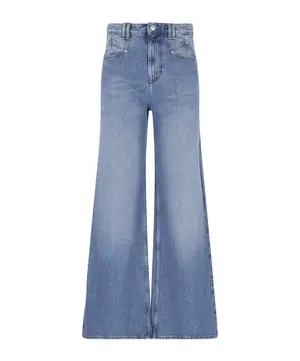 Isabel Marant Étoile Lemony Wide-leg Jeans - Blue
