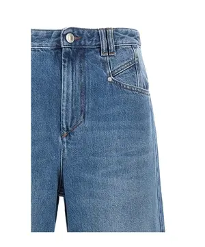 Isabel Marant Étoile Lemony Wide-leg Jeans