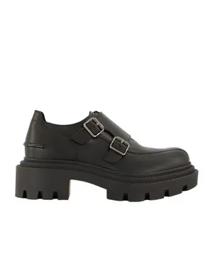 CHRISTIAN LOUBOUTIN Antonina College Double Buckle Loafers
