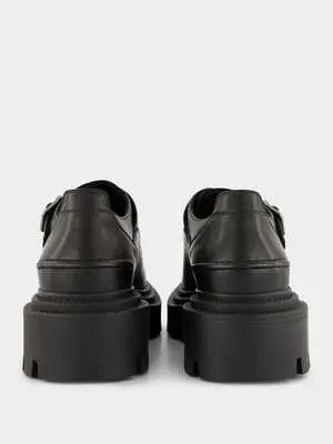 CHRISTIAN LOUBOUTIN Antonina College Double Buckle Loafers