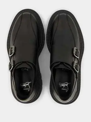 CHRISTIAN LOUBOUTIN Antonina College Double Buckle Loafers