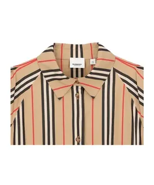 Burberry Striped Shirt Dress