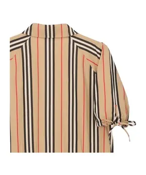 Burberry Striped Shirt Dress