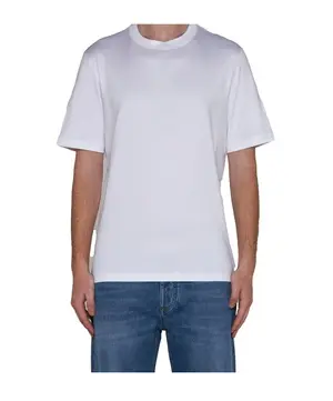 Brunello Cucinelli Crew Neck T-shirt - White