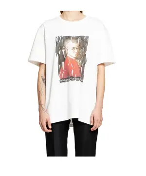 Loewe Relaxed Fit T-shirt With Amadeus Feather Graphic