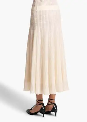 Khaite Dawn Midi Skirt