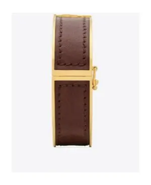 Saint Laurent Cassandre Logo Plaque Bracelet
