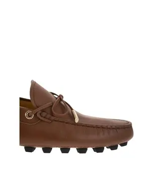 TOD'S Gommino Macro Loafers - Brown