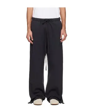 Fear Of God Heavy Fleece Tearaway Sweatpants - Vintage Black