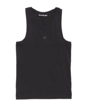 Acne Studios Logo Patch Jersey Tank Top