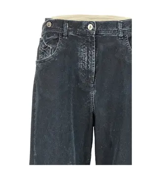 Attico Belt-loop Wide-leg Jeans - Blue