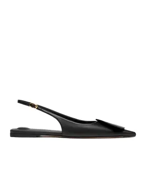 Jacquemus Pointed Toe Slingback Flats