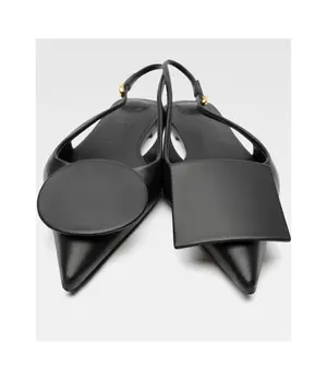 Jacquemus Pointed Toe Slingback Flats