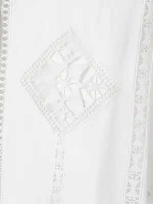 Isabel Marant Étoile Serena Embroidered Cotton Poplin Shirt