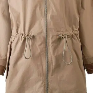 Burberry Hooded Drawstring Jacket