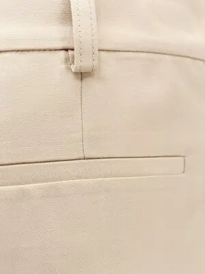 Stella McCartney Tailored Frill Waist Shorts - Nude