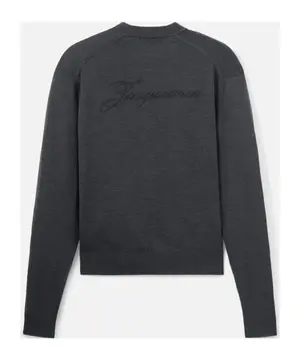 Jacquemus V-neck Knitted Cardigan