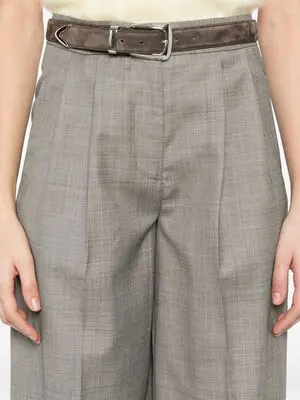 LOULOU STUDIO Pleated Pocket Shorts