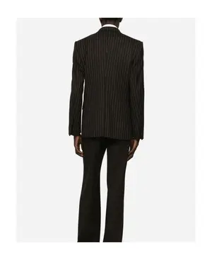 Dolce & Gabbana Dolce Gabbana Pinstripe Stretch Sicilia-fit Jacket