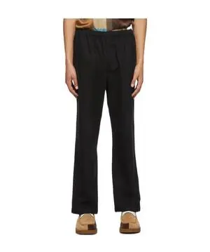 StÜssy High-waisted Casual Pants - Black