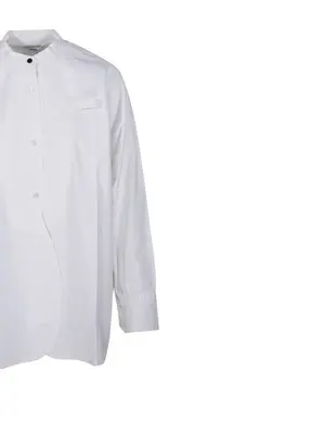 Victoria Beckham Round-necked Button Shirt