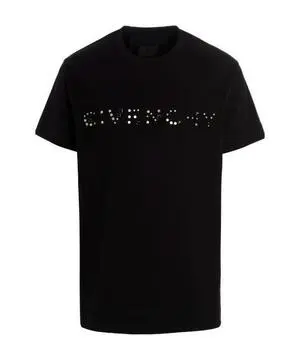Givenchy Logo Studded Crewneck T-shirt