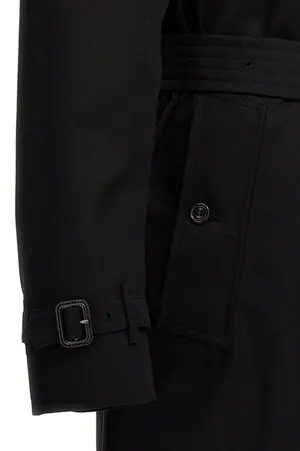 Burberry Heritage Kensington Double Breasted Belted Trench Coat