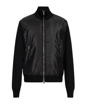 TOM FORD Padded Merino Wool Bomber Jacket - No