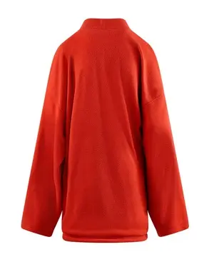 Balenciaga Double Brushed Velvet Jacket With Waist Tie
