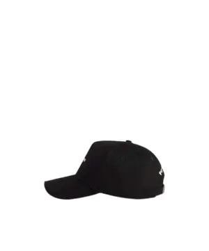 Dsquared2 Logo Printed Distressed Baseball Cap - Black