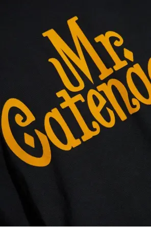 Dsquared2 Mr. Catenacci Printed Crewneck T-shirt - Black