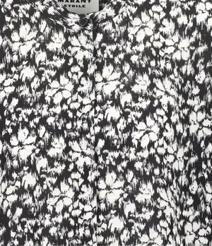 Isabel Marant Étoile Catchell" Printed Long Sleeve Shirt