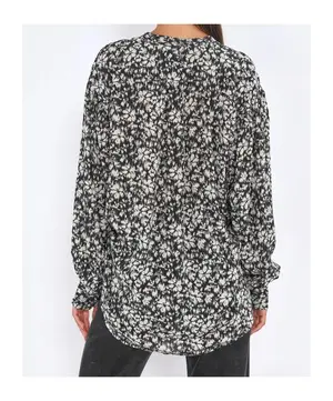 Isabel Marant Étoile Catchell" Printed Long Sleeve Shirt
