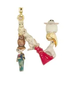 Marni Alphabet 'n' Charm Pendant