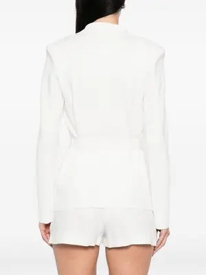 Elisabetta Franchi Milano Stitch Knit Jacket With Gold-tone Hardware