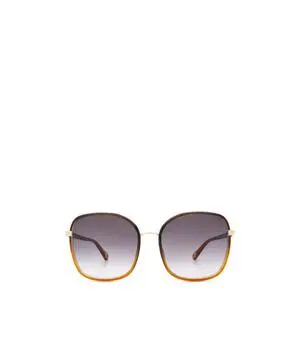 Chloé Tinted Oversize Square Frame Sunglasses