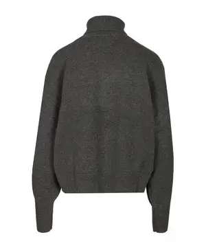 Isabel Marant Étoile Nasha Embroidered Roll-neck Sweater - Black