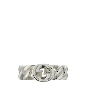 Gucci Interlocking G Ring - Gray