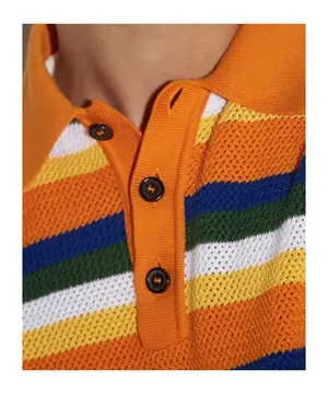 Dsquared2 Horizontal-stripe Polo Shirt