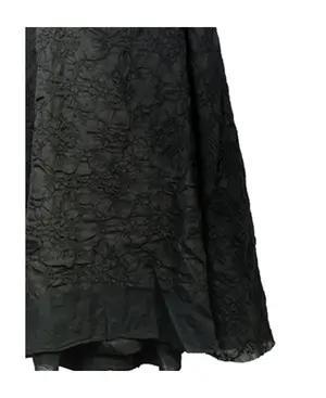 MARC LE BIHAN Strapped Jacquard Pattern Maxi Dress