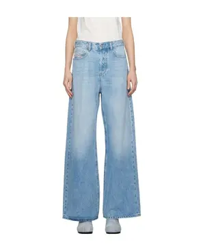 DIESEL® 1996 D-sire Relaxed Wide Leg Jeans - Blue