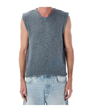 ERL Distressed Knit Vest