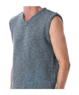 ERL Distressed Knit Vest