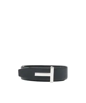 TOM FORD T Icon Reversible Belt - Black
